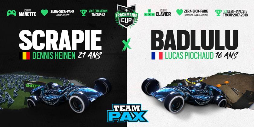 À la rencontre de Badlulu & Scrapie, le duo de la Team PAX