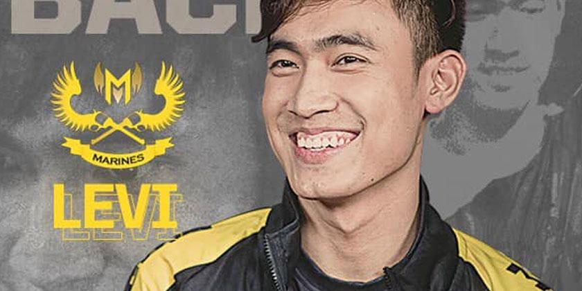 Levi est de retour chez GAM Esports