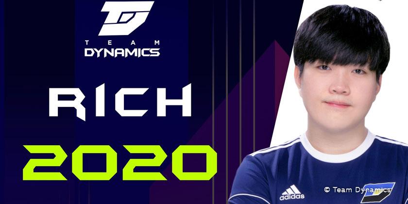 Mercato LoL : Rich rejoint Team Dynamics comme toplaner