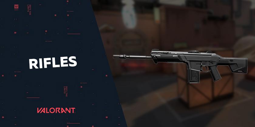 Présentation des Rifles dans Valorant