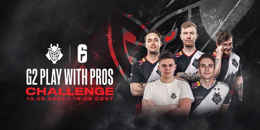 G2 play with pros challenge : le suivi