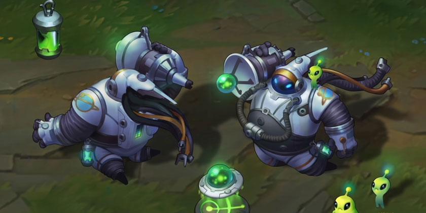 Le teaser des nouveaux skins Astronaut