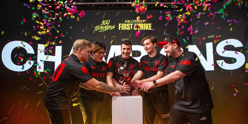 First Strike : la liste des champions