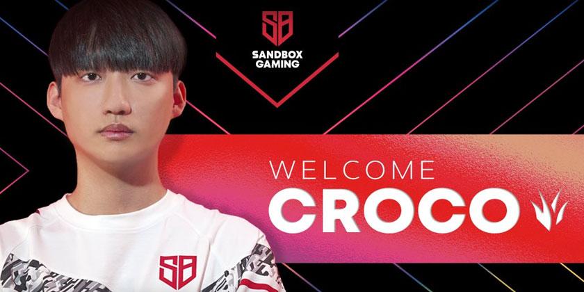 Mercato LoL : SANDBOX Gaming recrute Croco