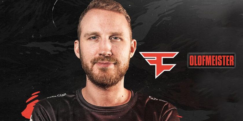 Olof (re)pose ses valises chez FaZe