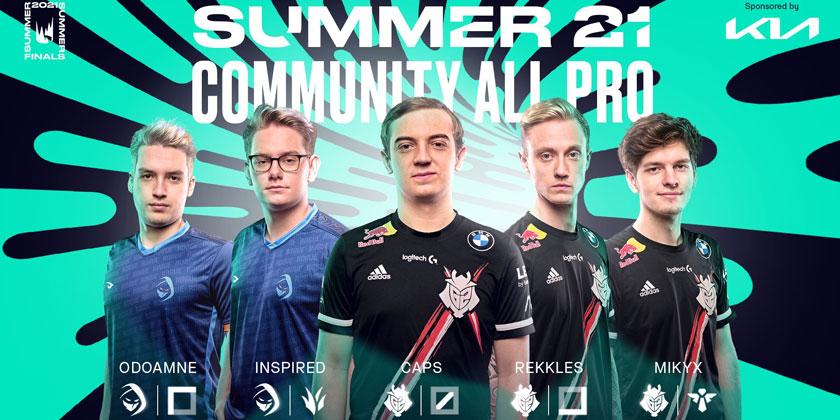 LEC : la All-Pro Team du Summer Split 2021