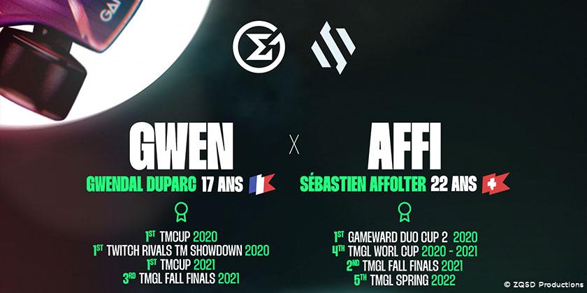 Gwen et Affi nous parlent de leur duo à l'occasion de la Zrt Trackmania ...