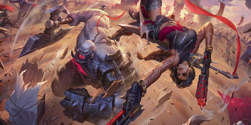 L'événement Armes de Noxus sur League of Legends Wild Rift