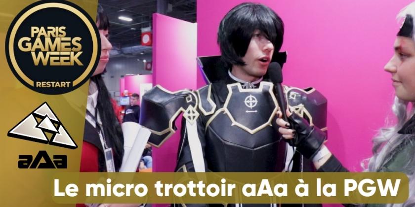 Le micro trottoir *aAa* à la PGW