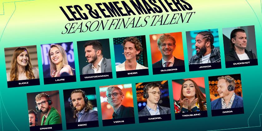 Le « On-Air Broadcast Talent » des EMEA Masters et LEC Season Finals à Montpellier