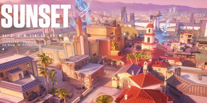 Riot Games présente la nouvelle map sur Valorant : Sunset