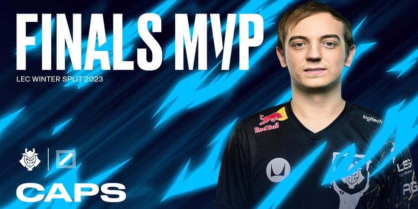 CaPs remporte le MVP de la finale des playoffs du LEC Winter Split 2023