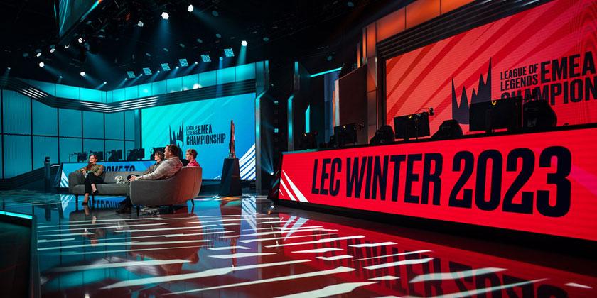 Quelques chiffres sur le LEC Winter Split 2023