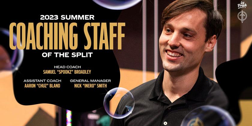 Golden Guardians élue meilleur Coaching Staff des LCS Summer Split 2023