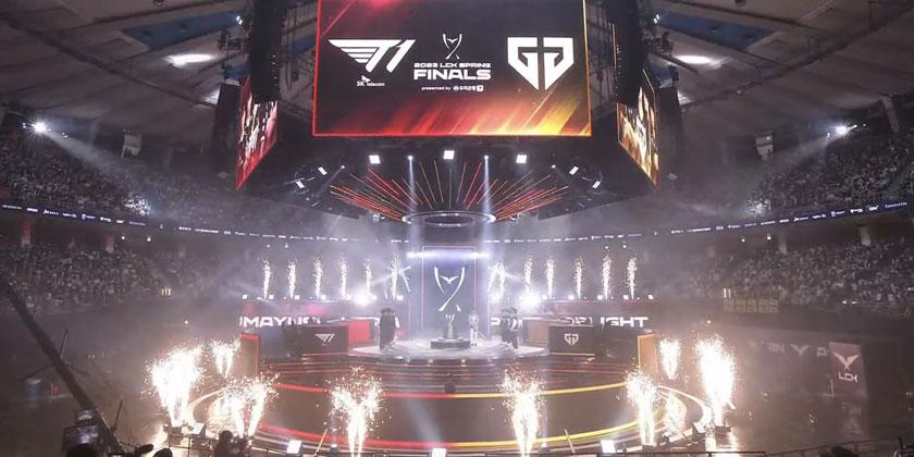 Avec plus de 1,4 million de personnes, la finale des playoffs de la LCK ...
