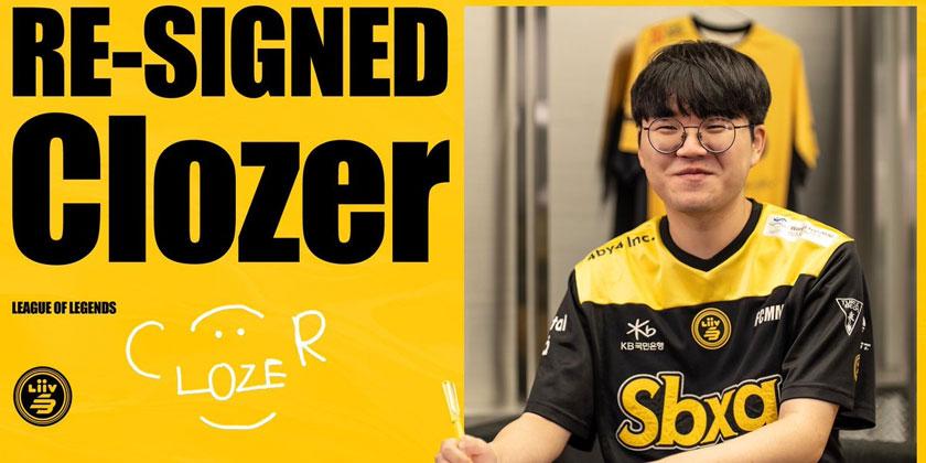 Mercato LoL : Clozer renouvelle son contrat avec Liiv SANDBOX pour la ...