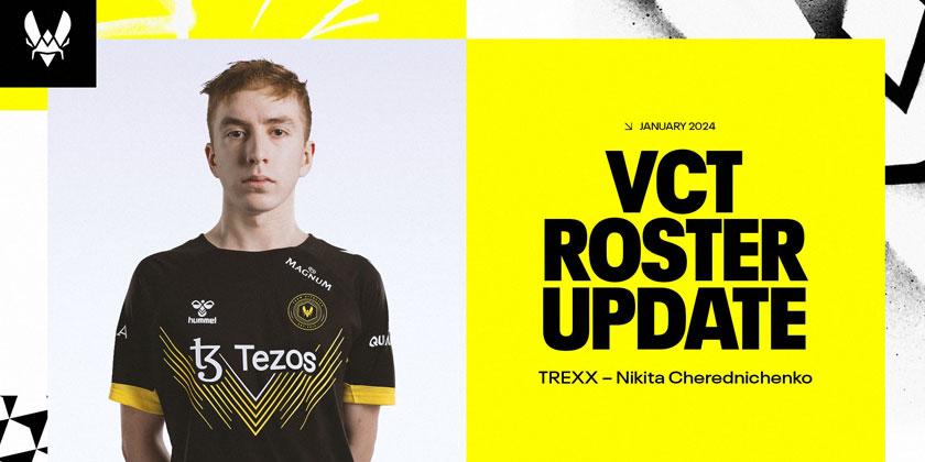 Team Vitality recrute trexx pour son équipe VCT