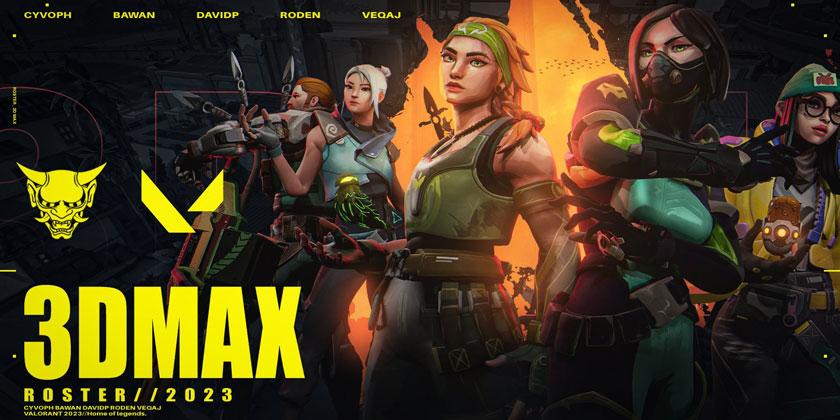 Team 3DMAX présente sa nouvelle équipe pour la coupe de France de Valorant