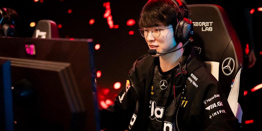 T1 Faker : « je suis confiant sur le fait que T1 peut l'emporter contre JDG