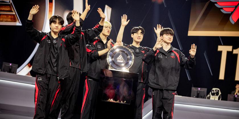 Faker et les T1 remportent le tournoi League of Legends de l'Esports ...