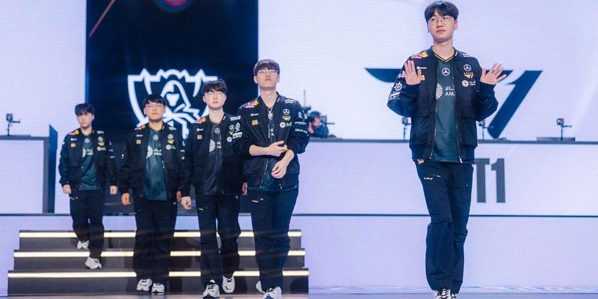 T1 déroule face à FlyQuest pour son entrée dans le Swiss Stage des ...