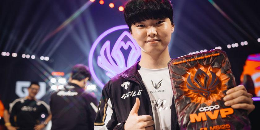 Chovy, MVP de la finale du MSI 2025 après le sacre de Gen.G